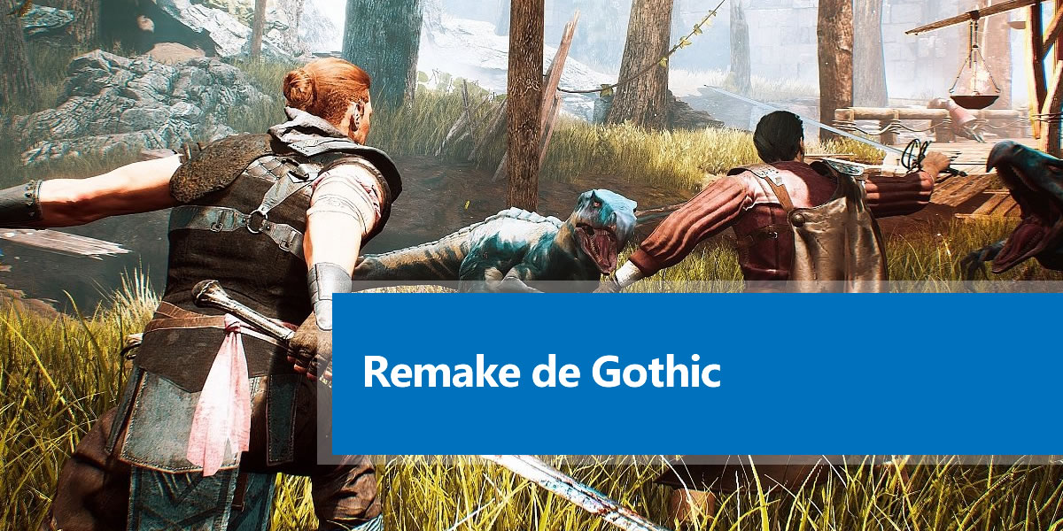 El remake de Gothic correrÃ¡ a cargo del nuevo estudio Alkimia Interactive